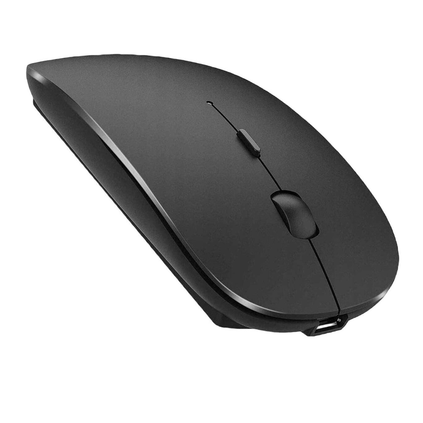 Mouse optic/fara fir, Bluetooth, 1600 dpi, Negru - eMAG.ro