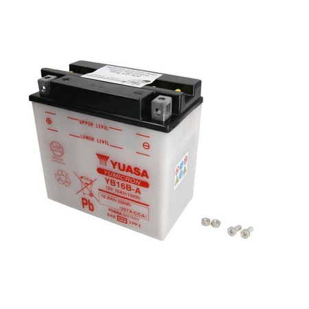 Baterie moto Yuasa YuMicron 12V 16Ah (YB16B-A) - eMAG.ro