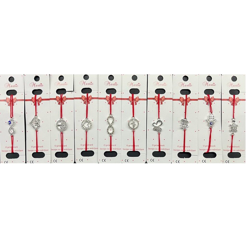 Set 10 bratari martisoare, ambalate individual - eMAG.ro