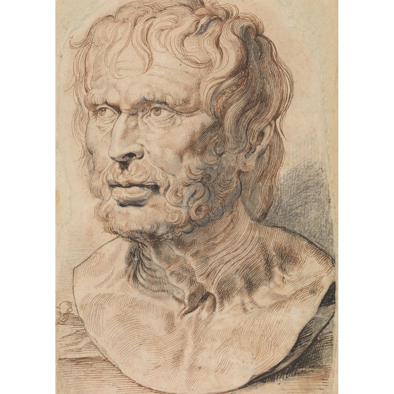 Poster perete, Zakito Posters, 39,5x55cm Bustul lui Pseudo-Seneca - eMAG.ro