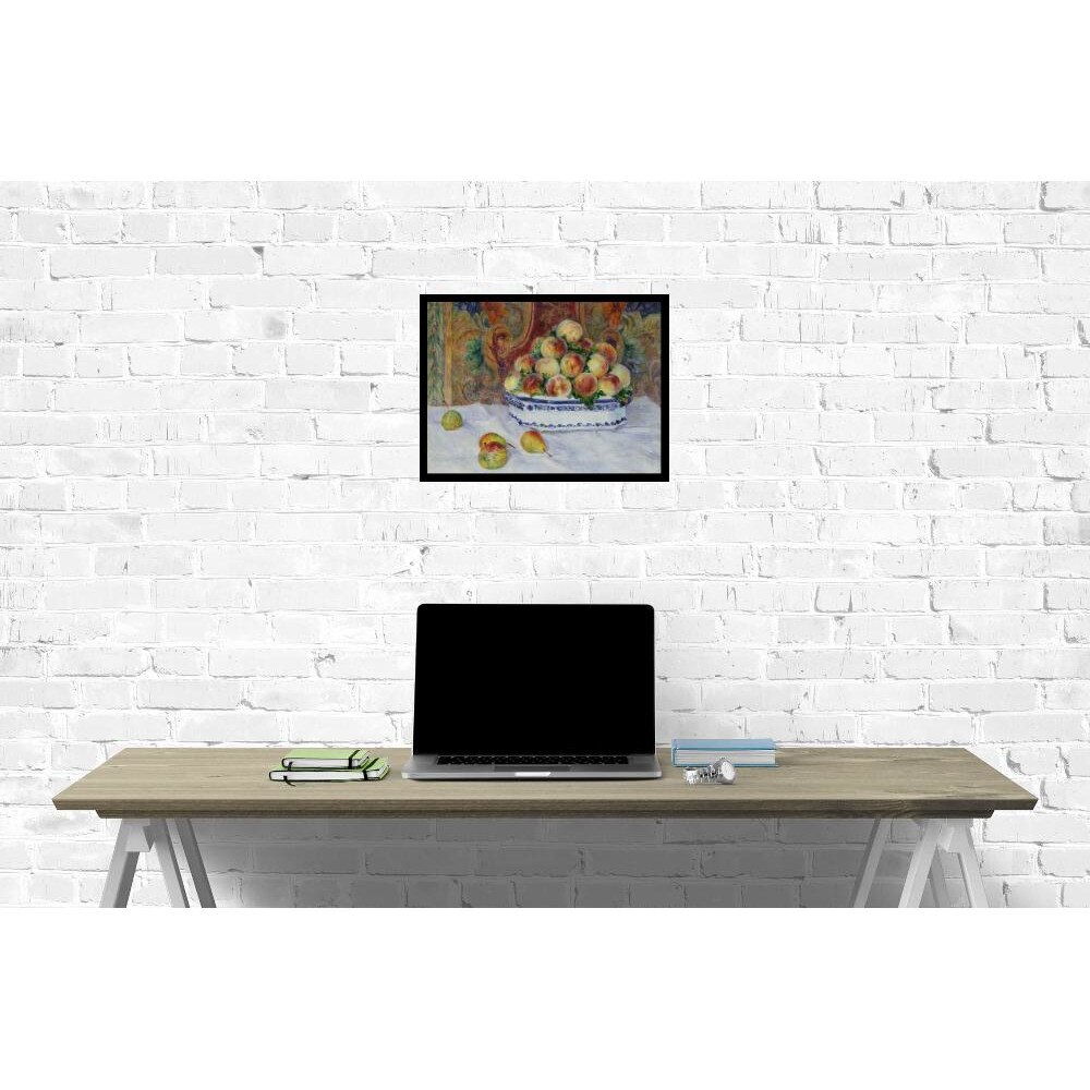 Poster perete, Zakito Posters, 40x30cm Natura statica cu piersici - eMAG.ro