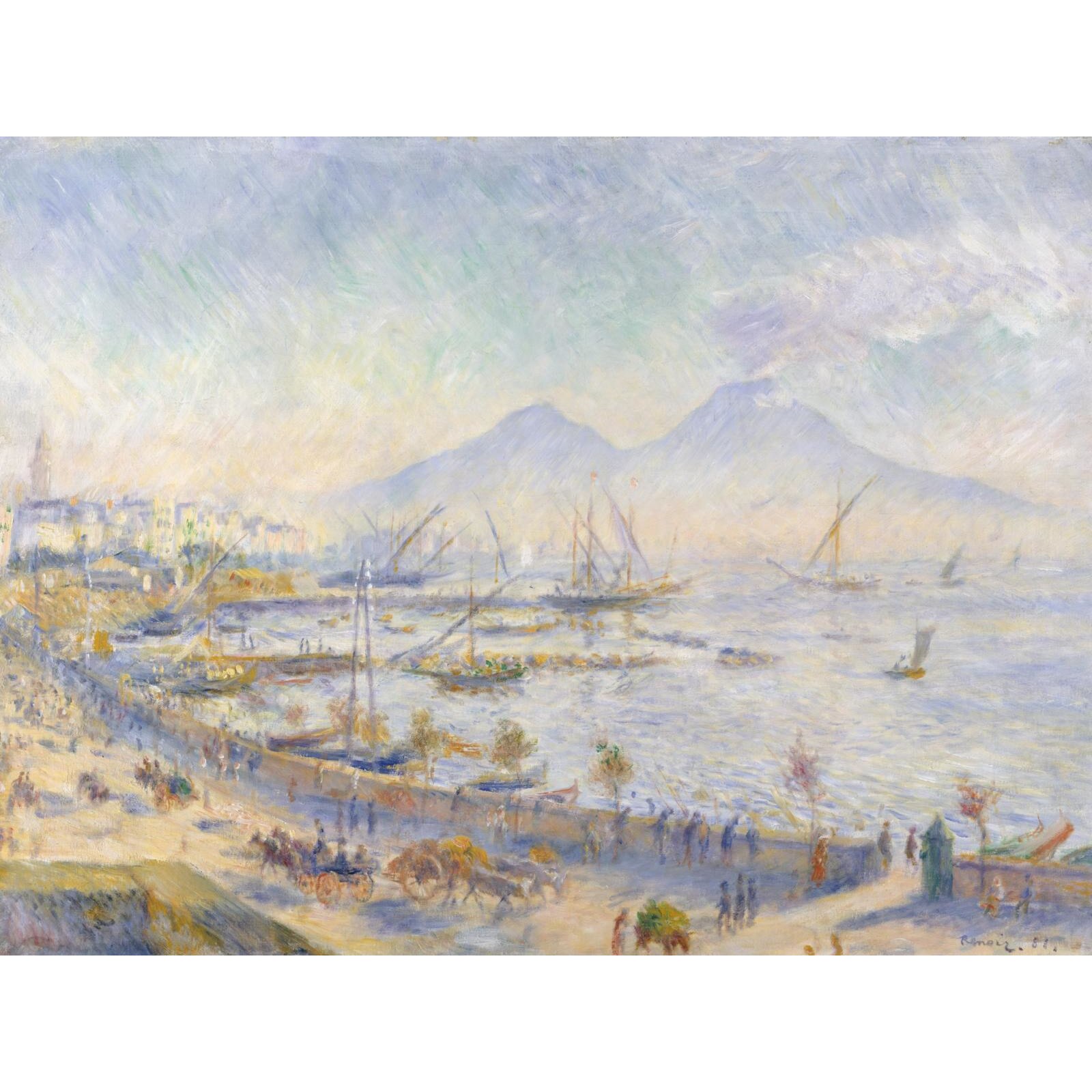 Poster perete, Zakito Posters, 40x30cm Golful Napoli - eMAG.ro