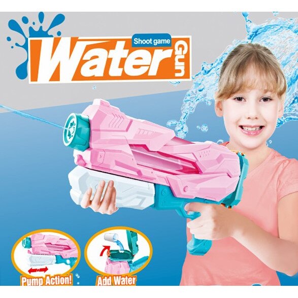 Pistol cu Apa pentru Copii, Rezervor, Pentru Piscina/Plaja, Flippy ...