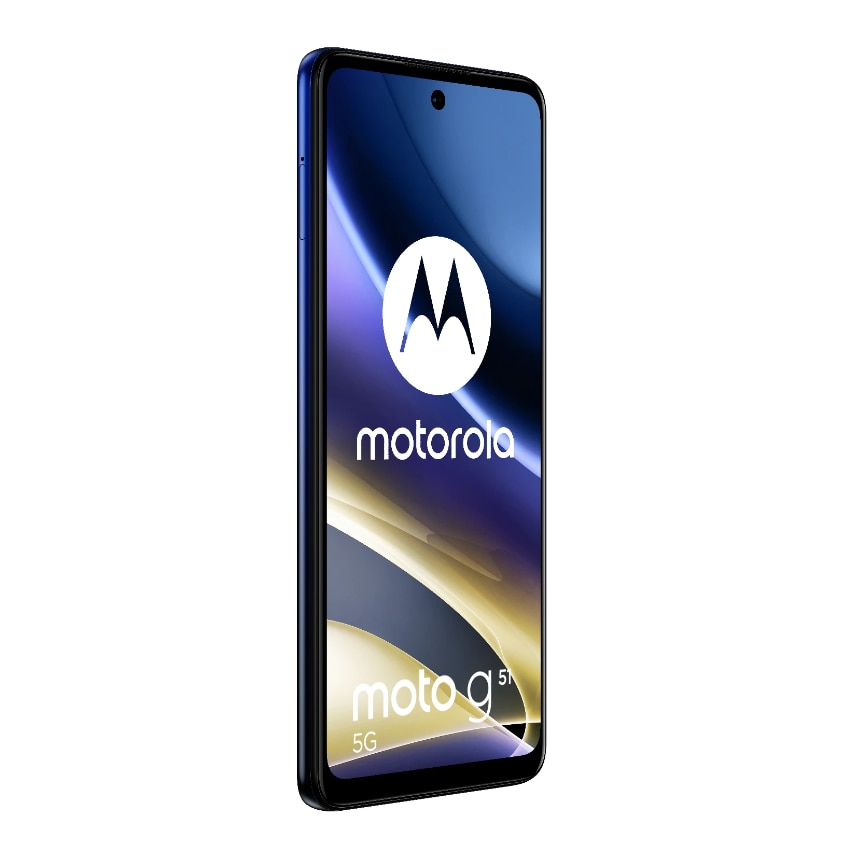 Telefon mobil Motorola Moto G51, Dual SIM, 128GB, 4GB, 5G, Indigo Blue - eMAG.ro