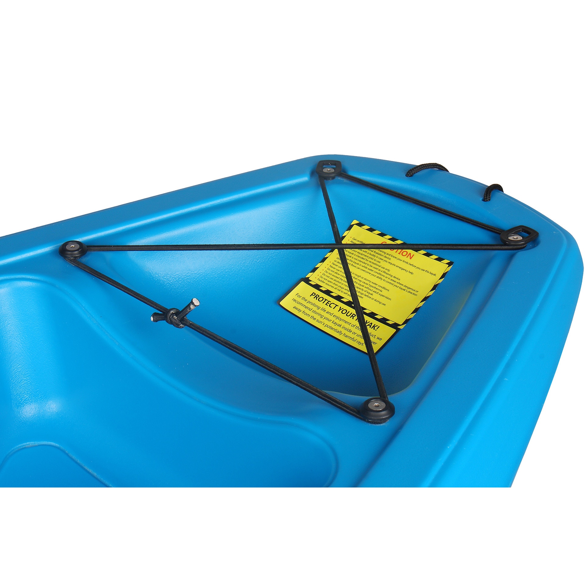 Caiac pentru copii Sit on Top, Axoos, 1,85 metri lungime, albastru ...