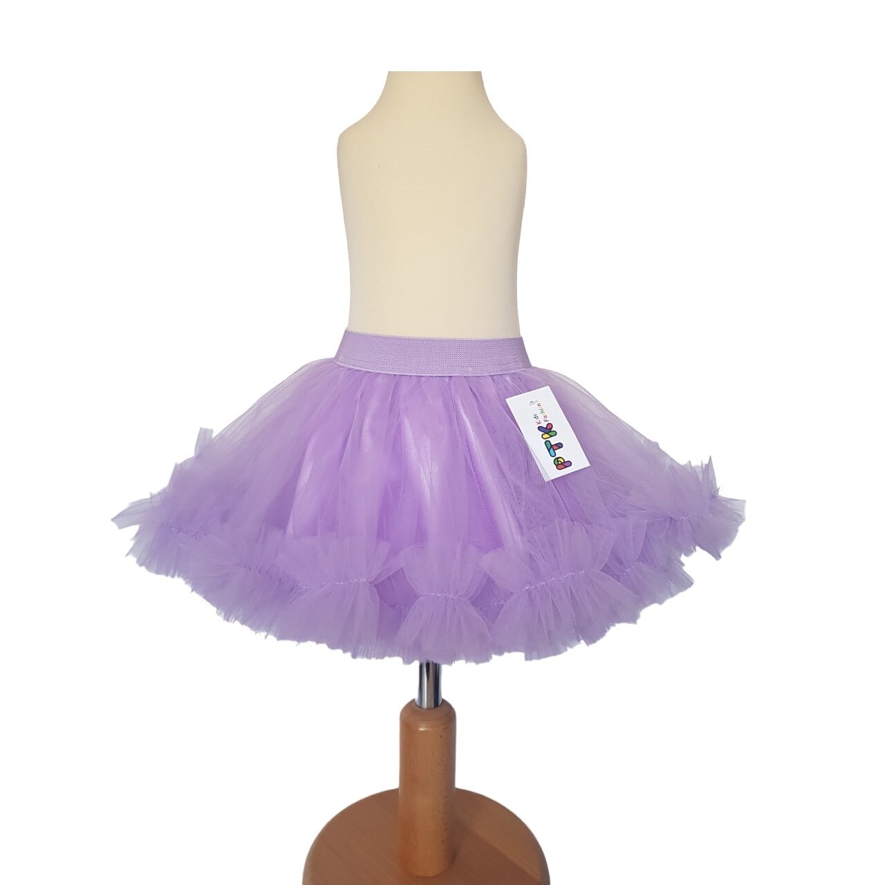 Fusta tutu tulle Mov cu cret PTK - eMAG.ro
