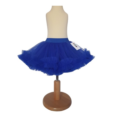Fusta tulle tutu Albastru cu cret PTK - eMAG.ro