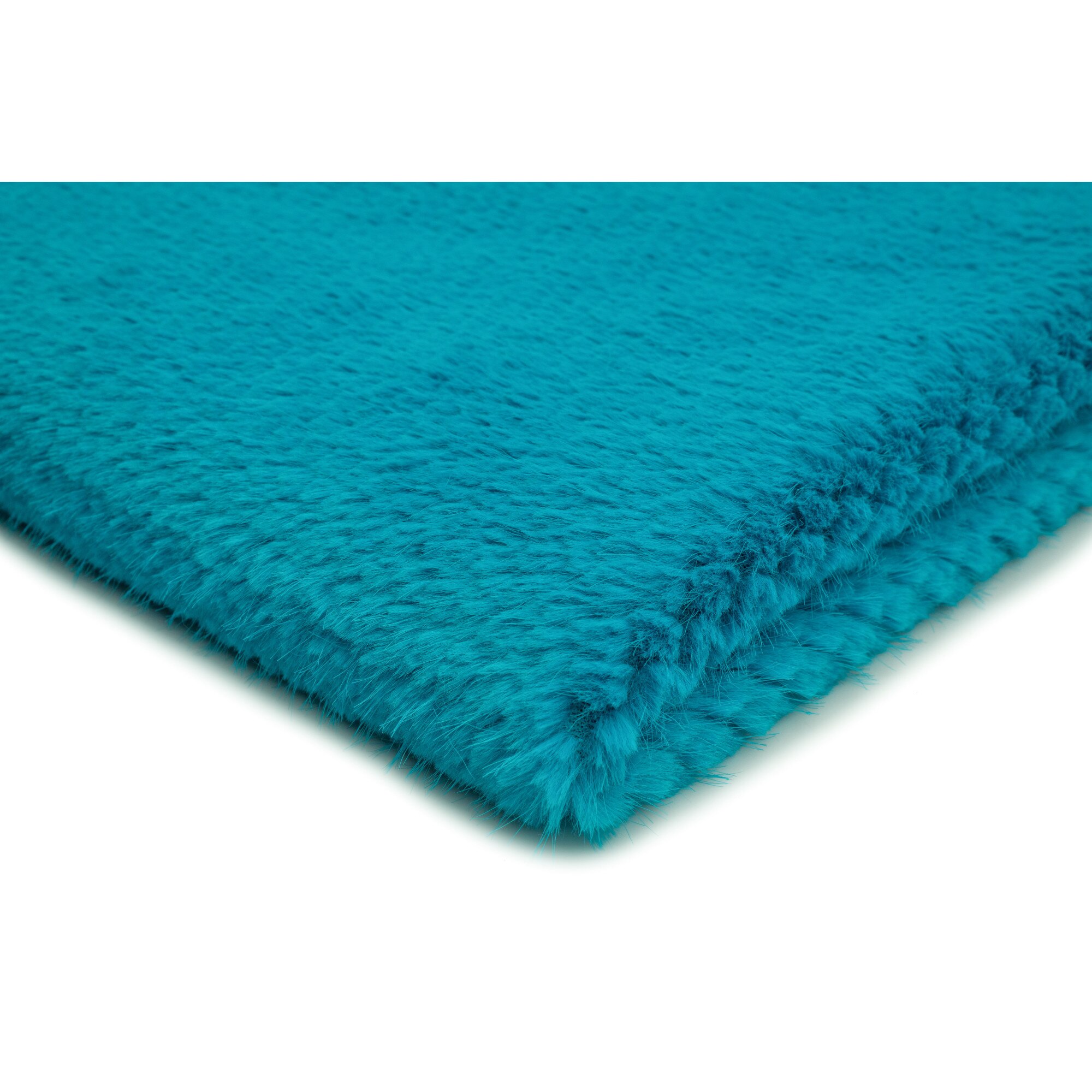 Tricotaje blana artificiala, tip Pearl, culoare Turcoaz, dimensiune 50 ...