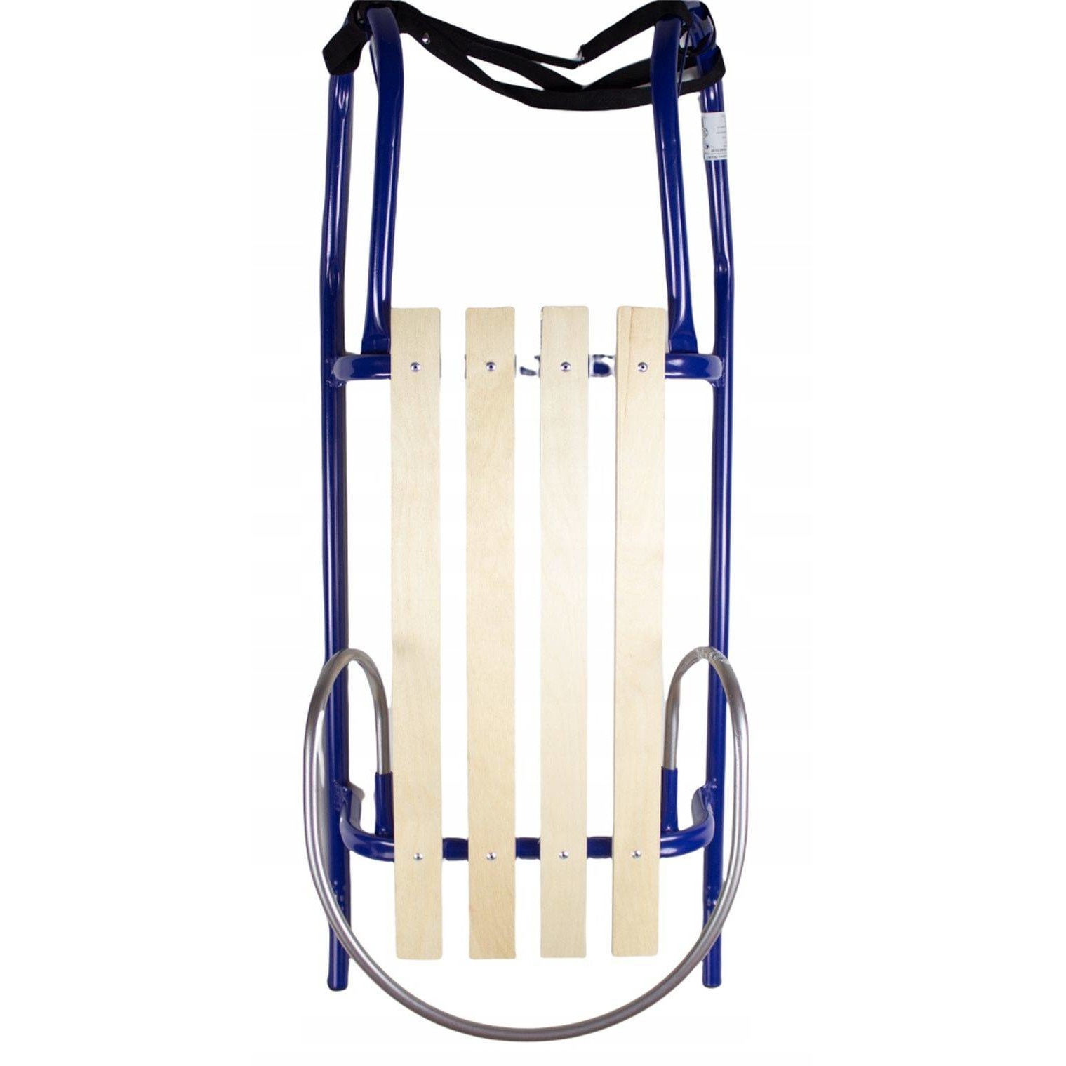 Sanie cu spatar, Wado, Metal/Lemn, 90 cm, Multicolor - eMAG.ro