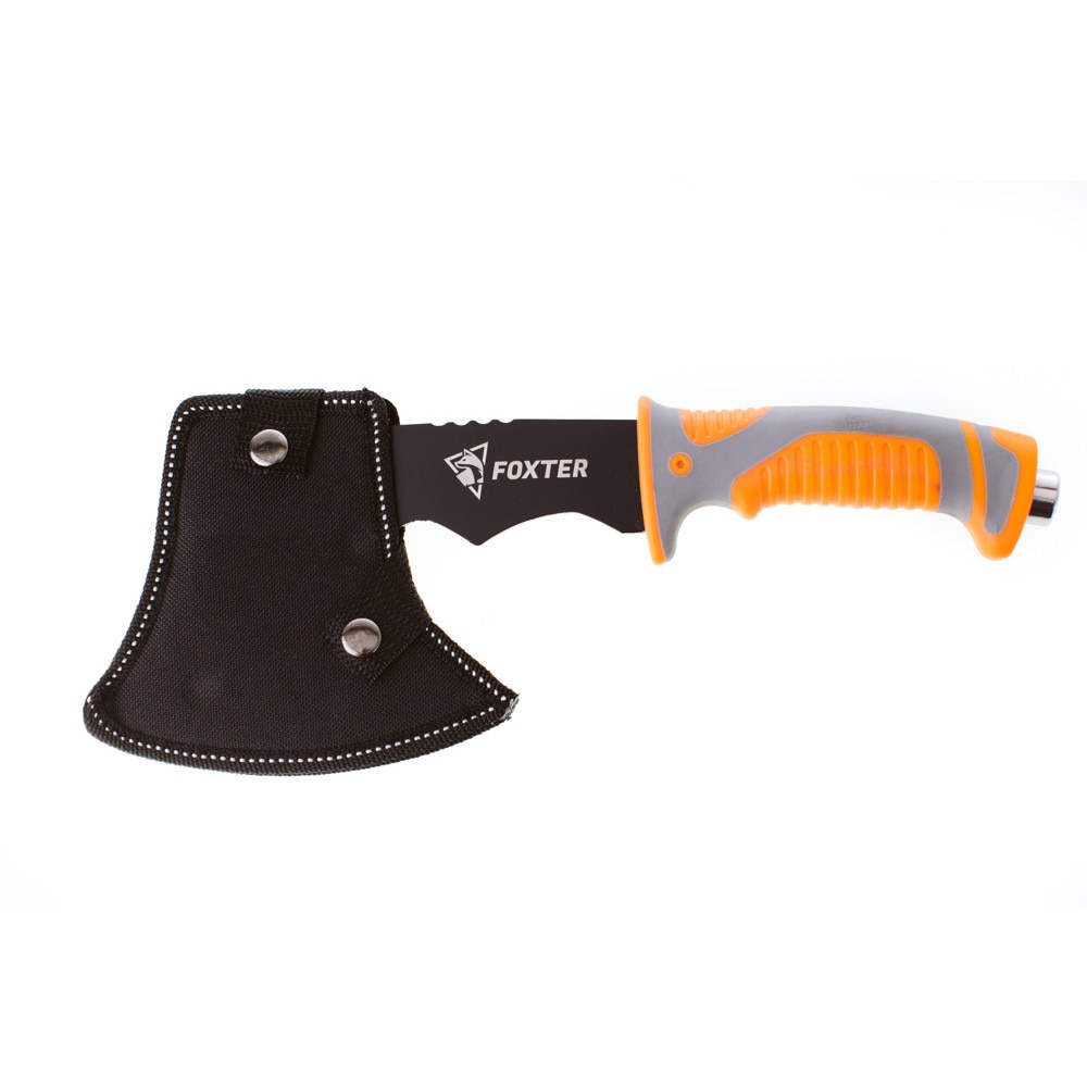 Mini toporisca Tomahawk Solid, 29 cm, husa lama, maner anti-alunecare ...