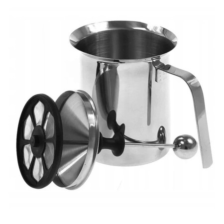 Mixer manual lapte, ZILNER, 800ml, Argintiu - eMAG.ro