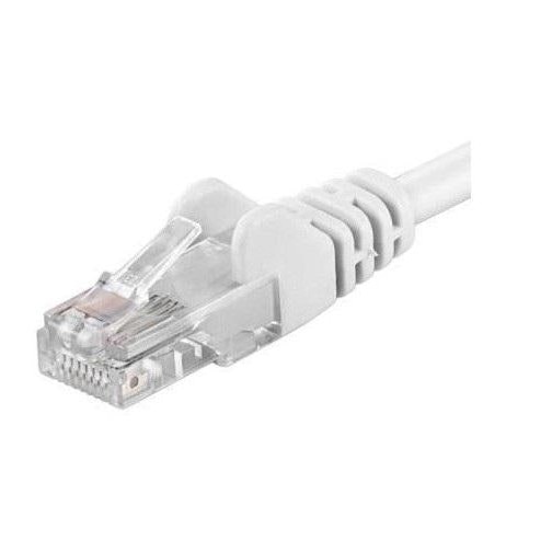 Patchcord UTP RJ45-RJ45 Cat.6 2m alb, UTP-6-2-W, pachcord din cupru ...