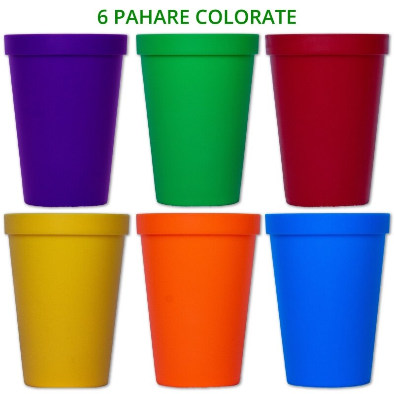 Joc educativ Ursuleti colorati de sortat si numarat cu pahare, Avaleea ...