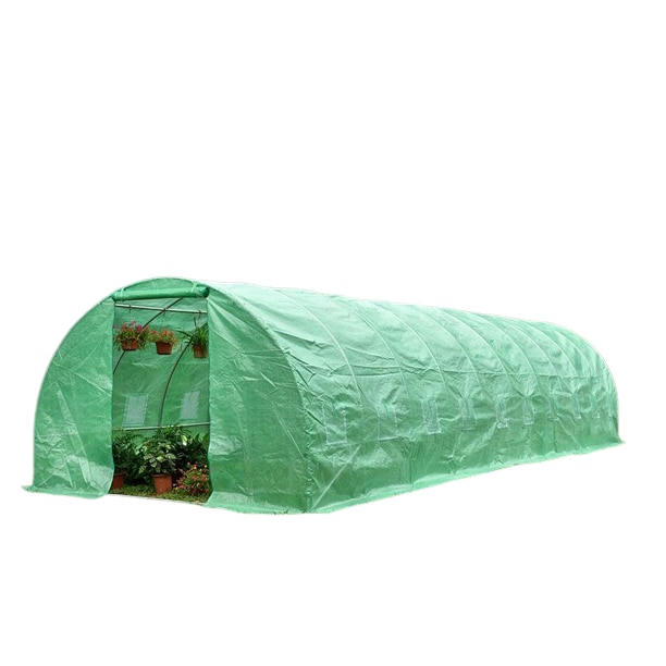 Sera din polietilena, 10x3x2 m 140g/mp UV4, verde - eMAG.ro