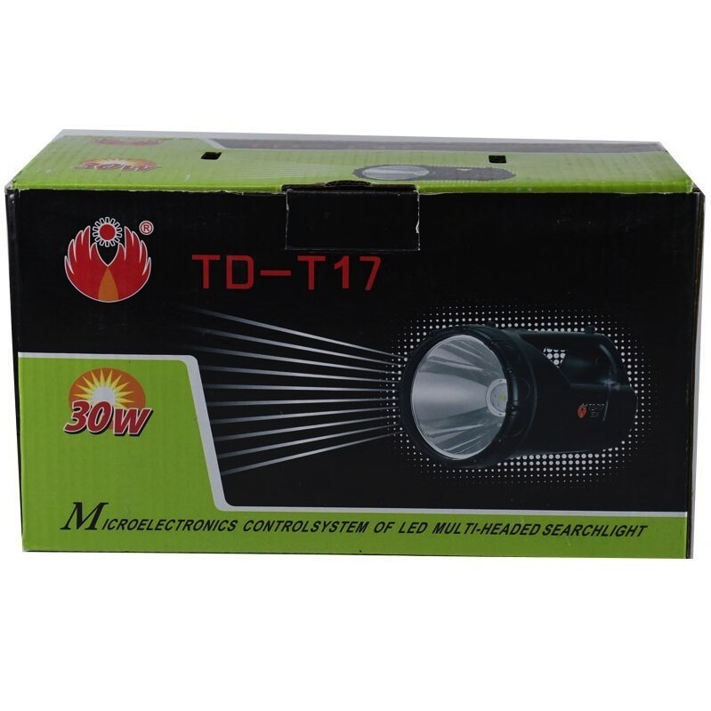 Lanterna de Mana TD-T17 30W, 4 Moduri Iluminare - eMAG.ro