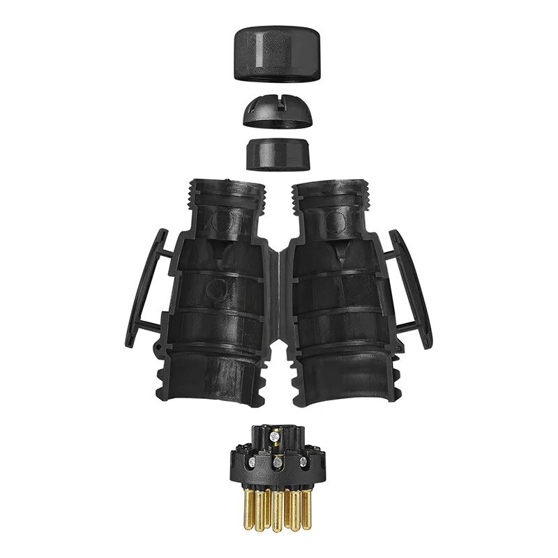 Stecher 13 pini pentru montaj pe cablu, ABS, 12V - eMAG.ro