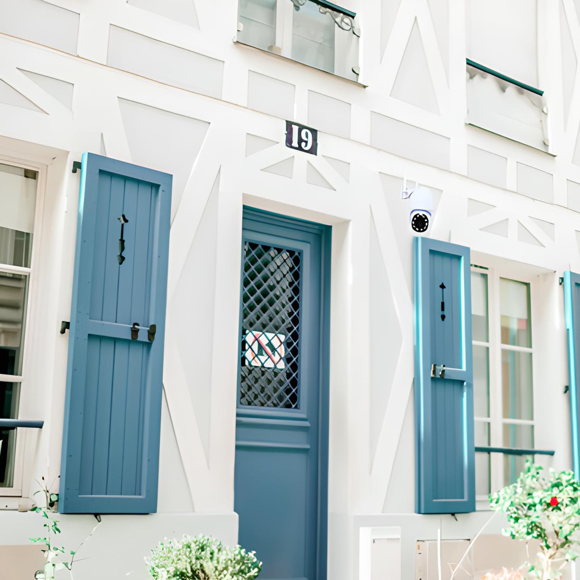 Camera de supraveghere IP WIFI, 2 MP, rotativa in exterior/interior ...