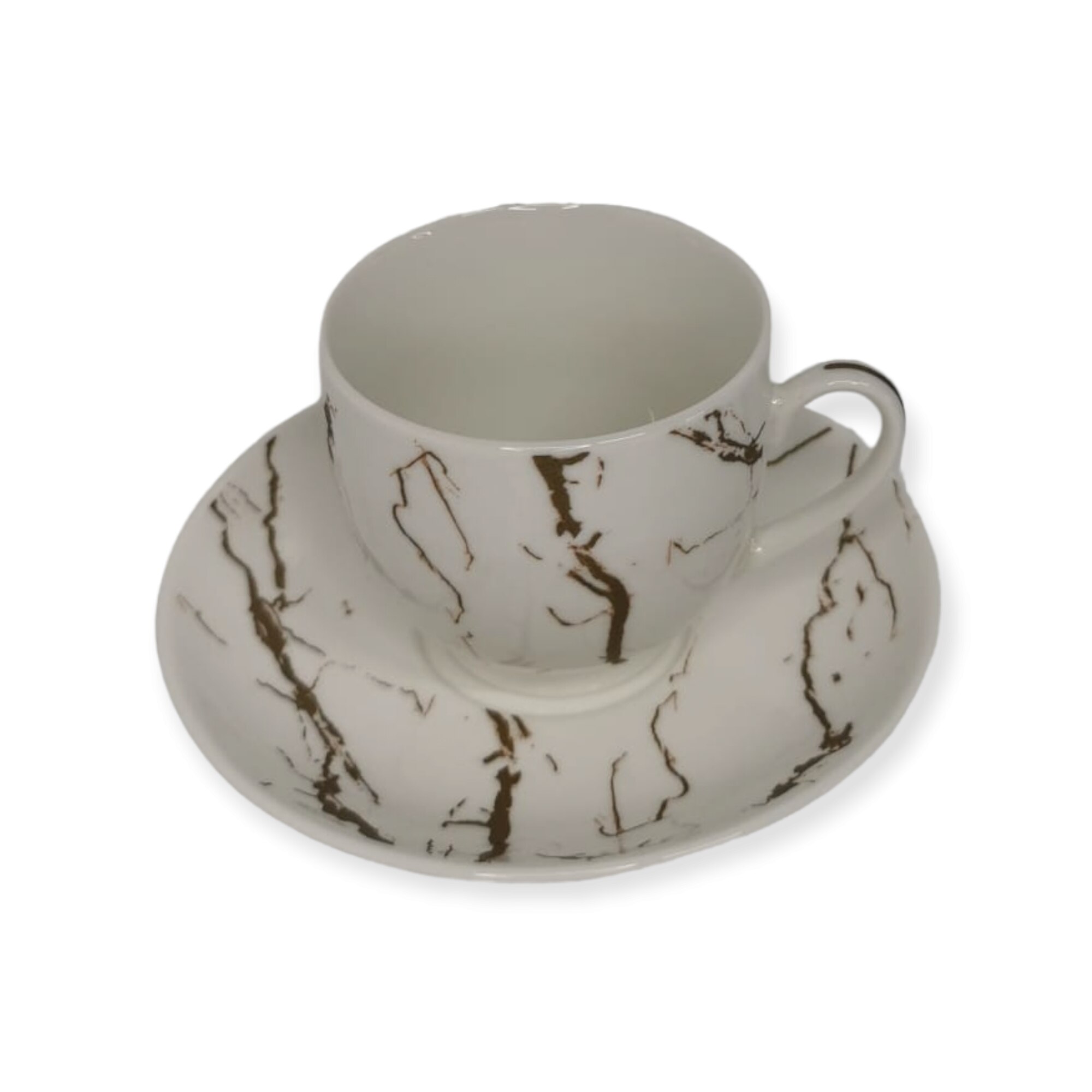 Set de 6 cesti cu farfurii 180 ml malooki luxury collection 4414 - eMAG.ro