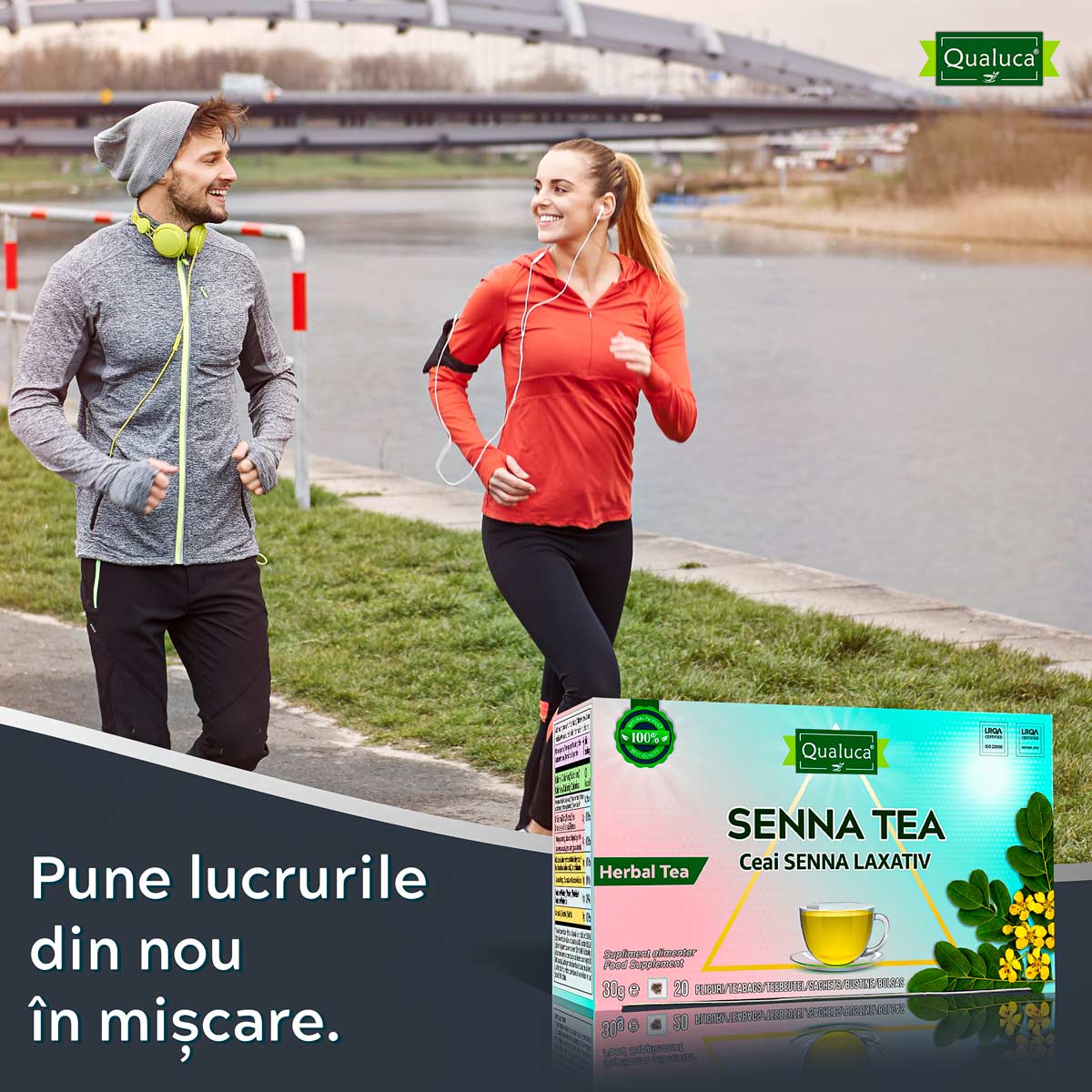Ceai laxativ, Qualuca Senna Laxativ, pentru constipatie, pachet 2 cutii ...
