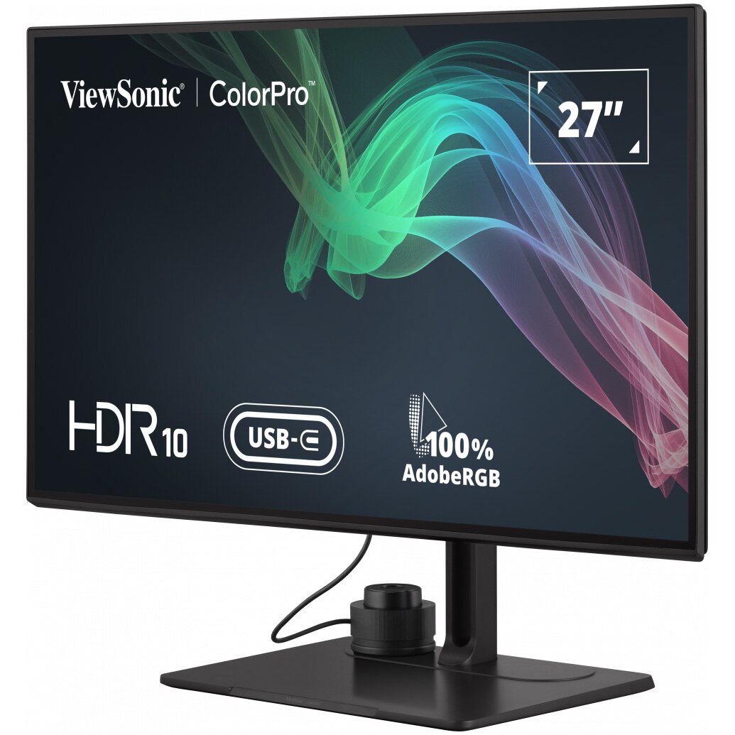 Monitor LED IPS ViewSonic 27", 4K, HDMI, Display Port, USB Type-C, USB ...