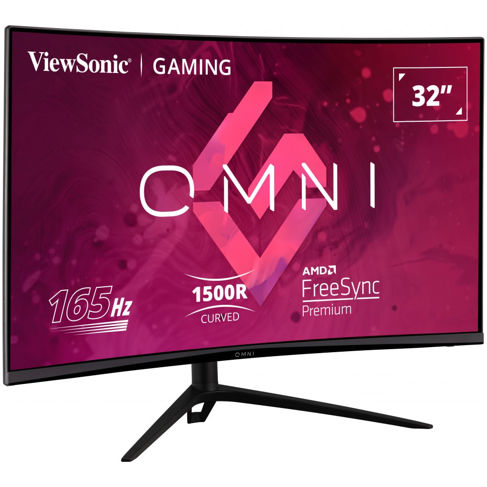 Монитор Gaming ViewSonic 32", VA, Full HD, 165Hz, HDMI, Display Port ...