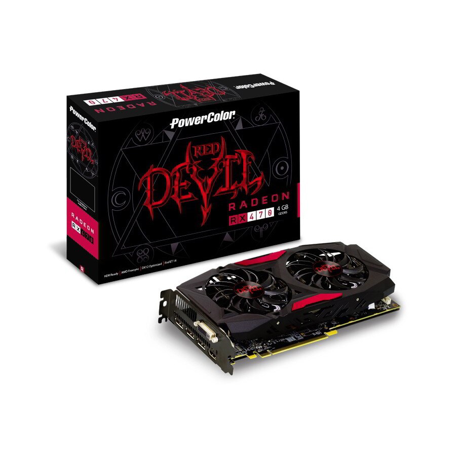 PowerColor Red Devil Radeon RX 470 4GB GDDR5 Videókártya (340570) - eMAG.hu
