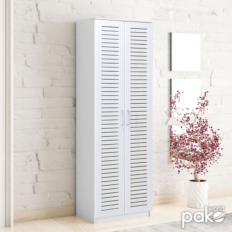 Pantofar, Pako Word, Sante, 21 Perechi, Alb, 60 x 37 x 183 cm - eMAG.ro