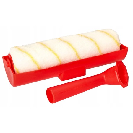 Rola trafalet, Kotarbau, Plastic/Fibra acrilica, 200 mm, Multicolor ...