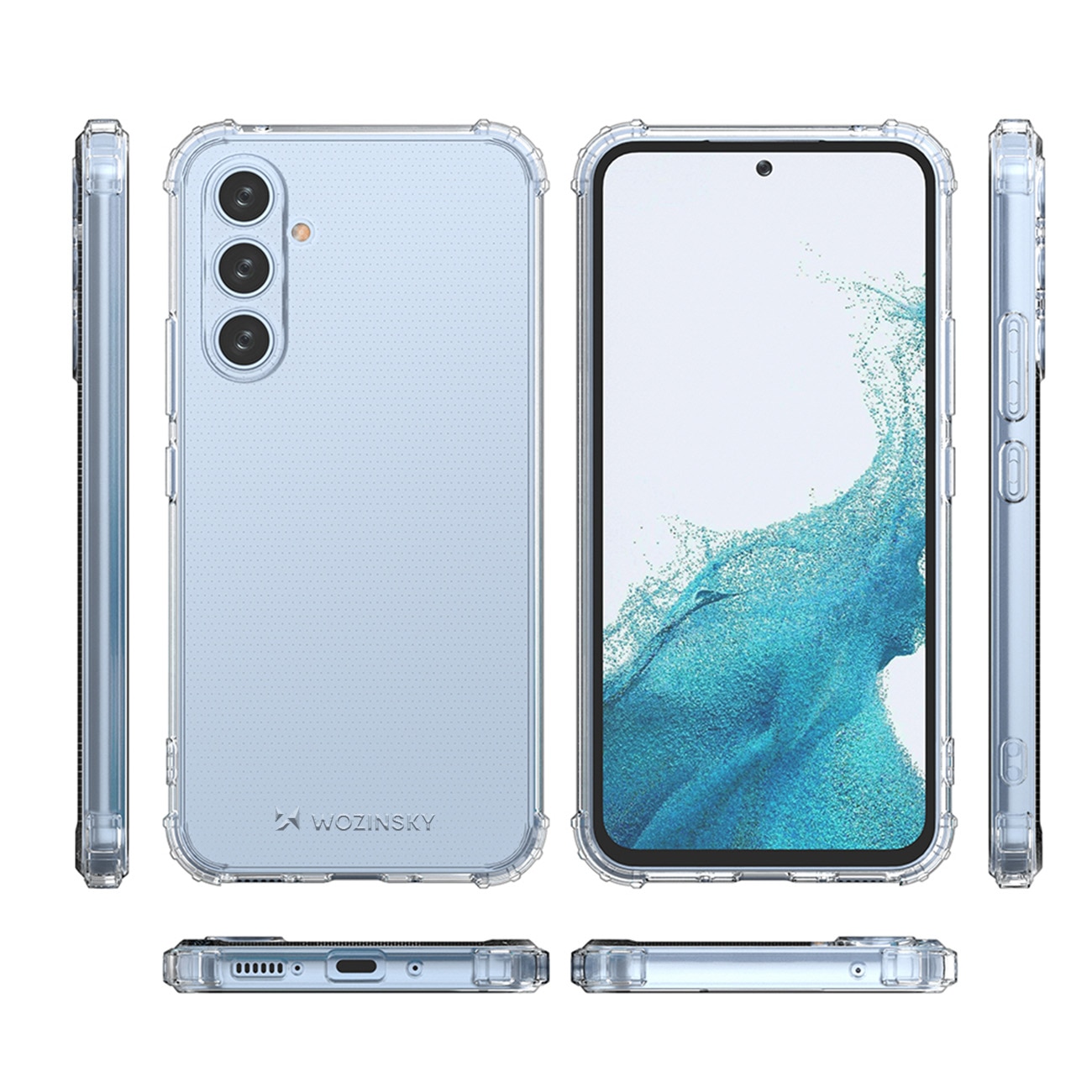 Husa Wozinsky Anti Shock pentru Samsung Galaxy A54 5G, transparent ...