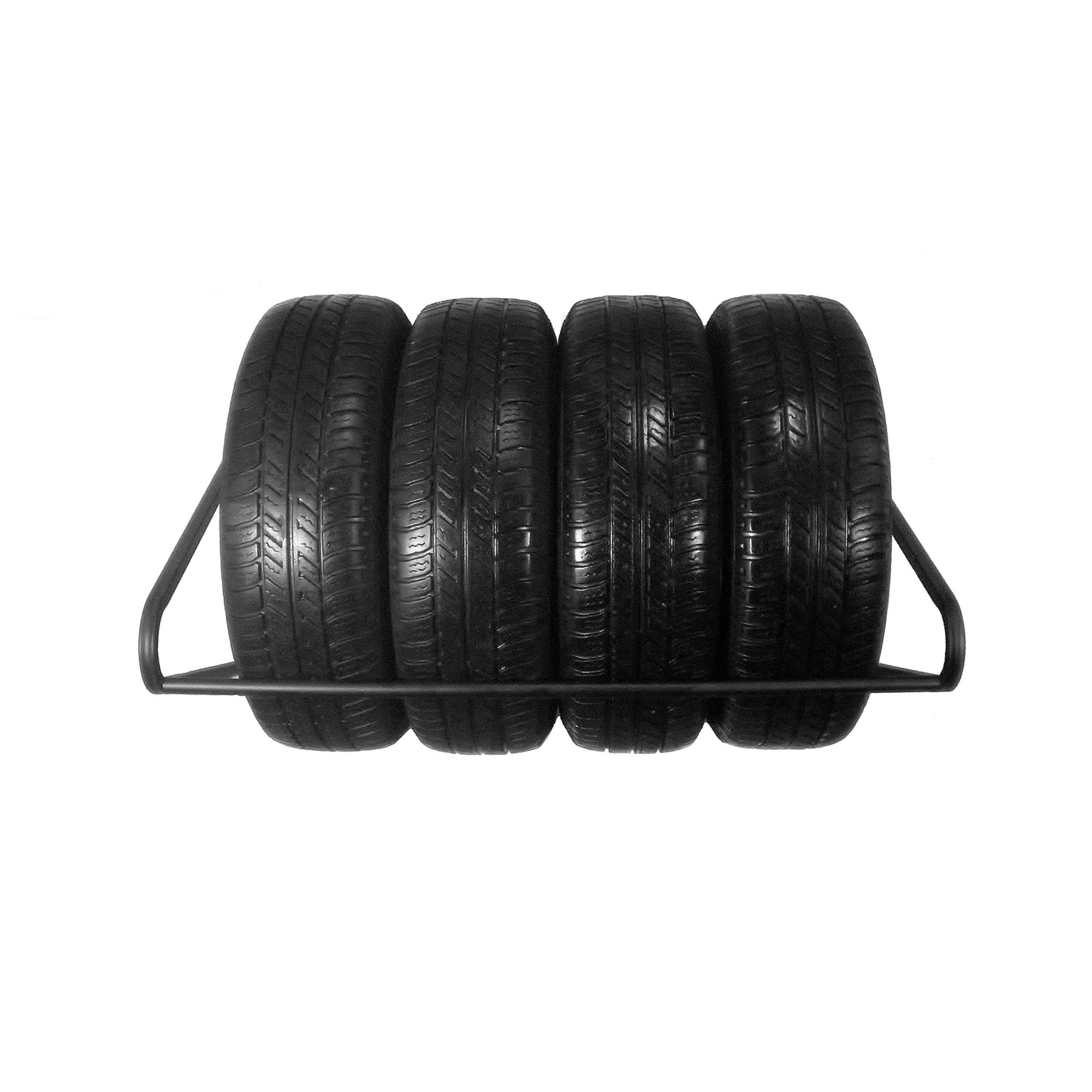 Suport pentru anvelope, Otel, 91x63x51cm, Negru - eMAG.ro