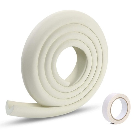 Banda protectie colturi mibilier, 3.5x1.2x200cm, Alb - eMAG.ro