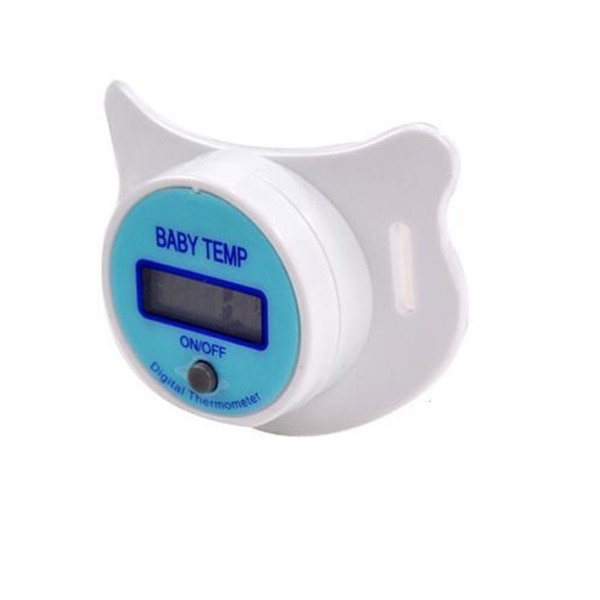 Termometru Electronic pentru Bebelusi tip Suzeta 2 in 1 cu ecran LCD ...