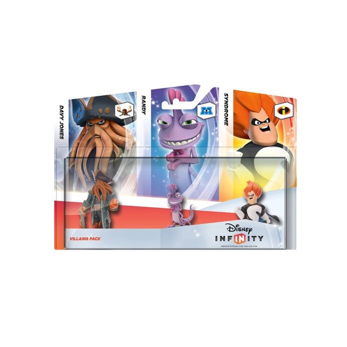 Set Disney Infinity Villains 3 Pack Davy Jones, Randy & Syndrome - eMAG.ro