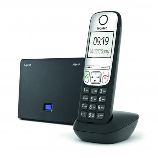 Telefon IP fara fir Gigaset A690IP, Negru - eMAG.ro