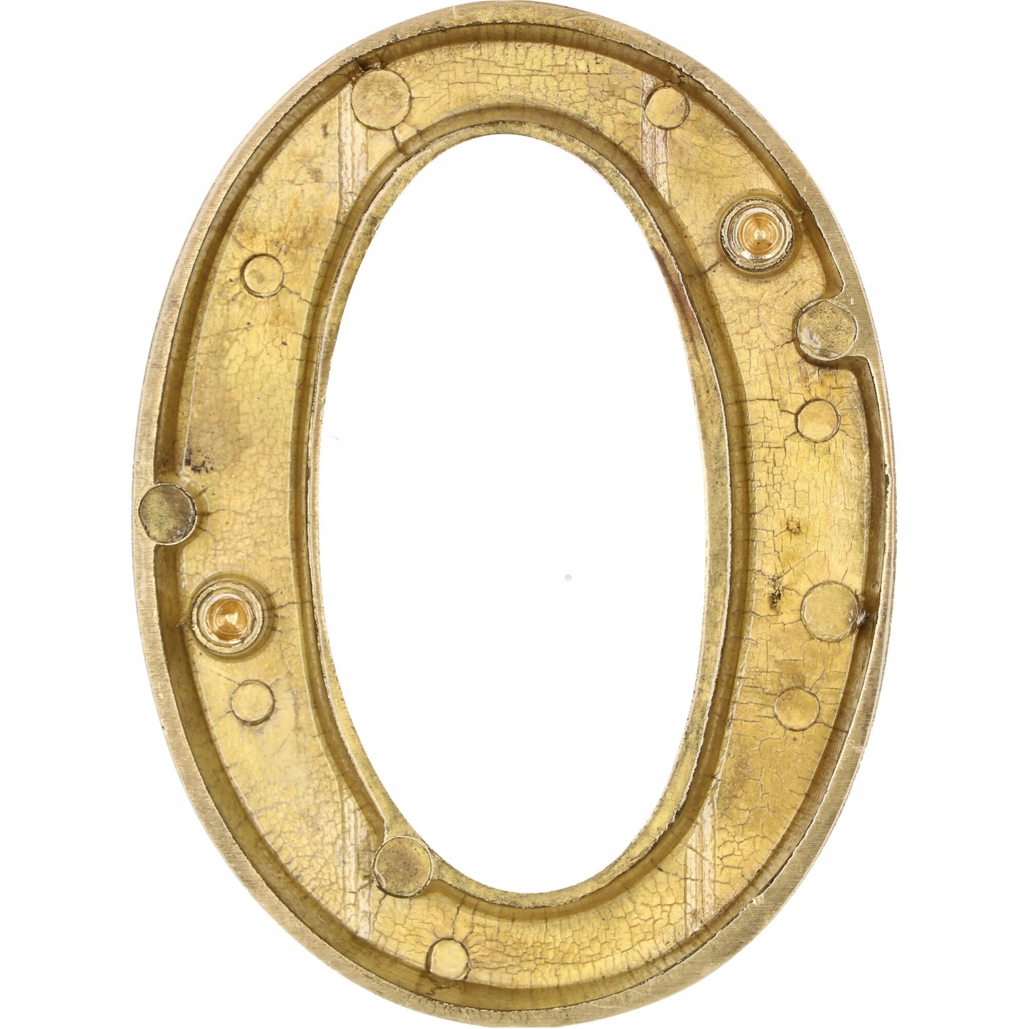 Numar pentru usa, Kotarbau, Alama, 10 cm, Auriu - eMAG.ro