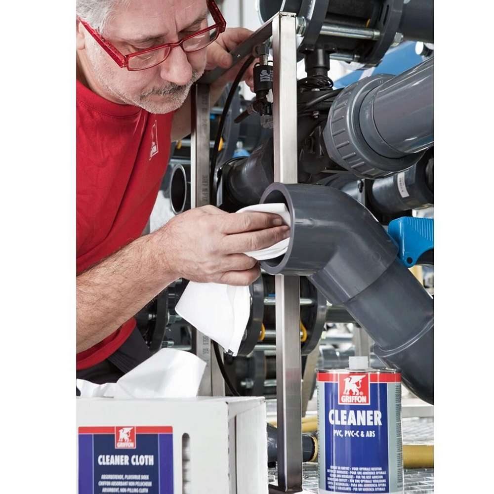 Solutie pentru Curatat PE/PP/PVDF/PVC si PB, Griffon Cleaner, 250 ml ...