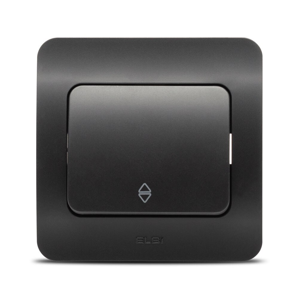 Létras fejkapcsoló, süllyesztett, 10A, Jazz sorozat, matt fekete - eMAG.hu