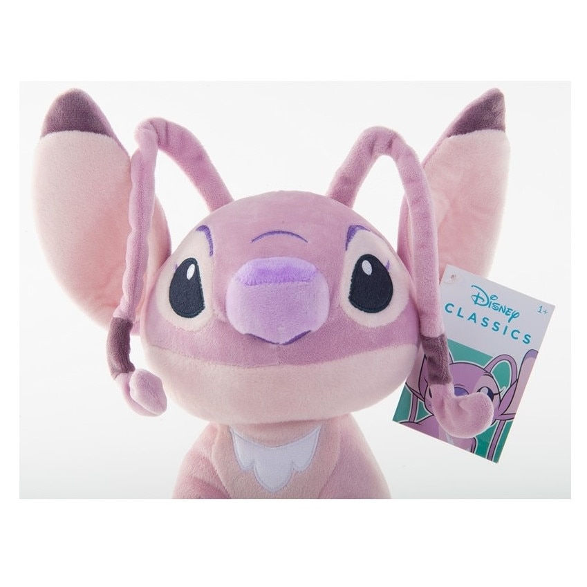 Jucarie din plus cu sunete Angel, Lilo & Stitch, roz, 30 cm - eMAG.ro