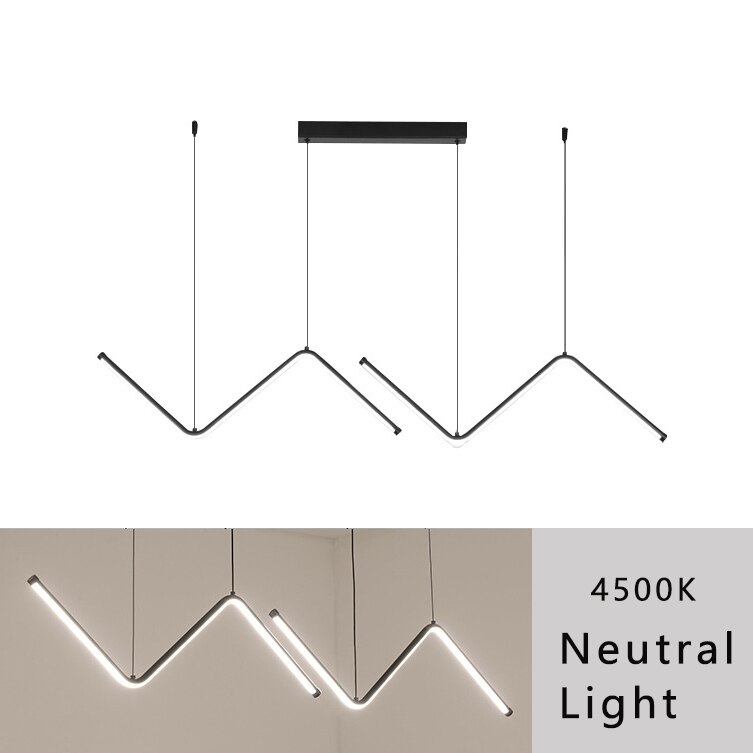 Candelabru modern LED, Toolight, Aluminiu/Fier, 100x100x25 cm, Cu ...