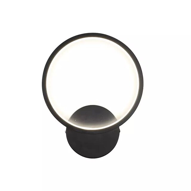 Aplica Quantum Design, LED, Negru, Forma cerc, Interior, 4053 - eMAG.ro