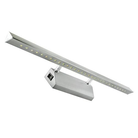 LED стенна лампа, Horoz Electric, Неръждаема стомана, 6W, 4000K ...
