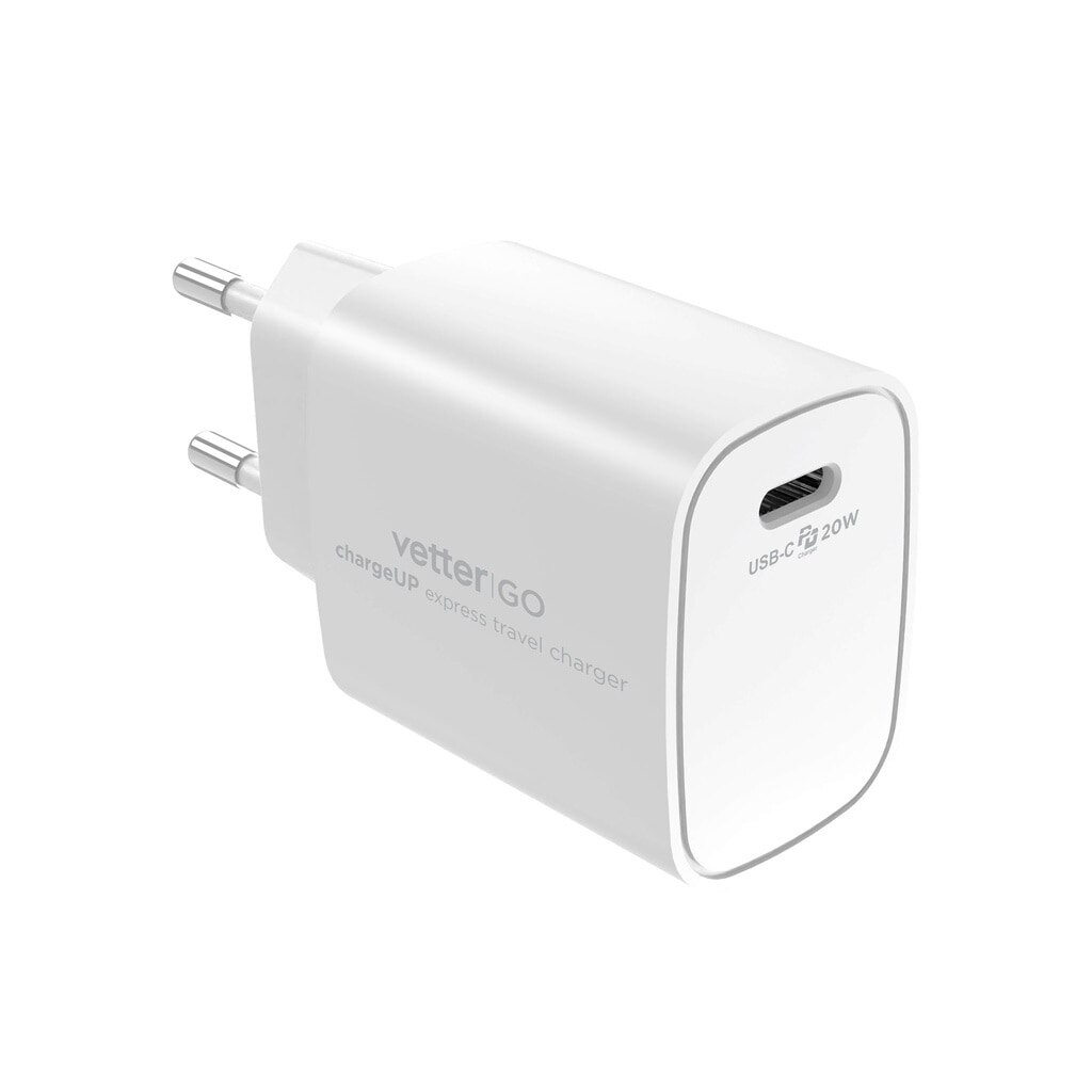 Incarcator retea Vetter Universal, USB Type C, 20W, White - eMAG.ro