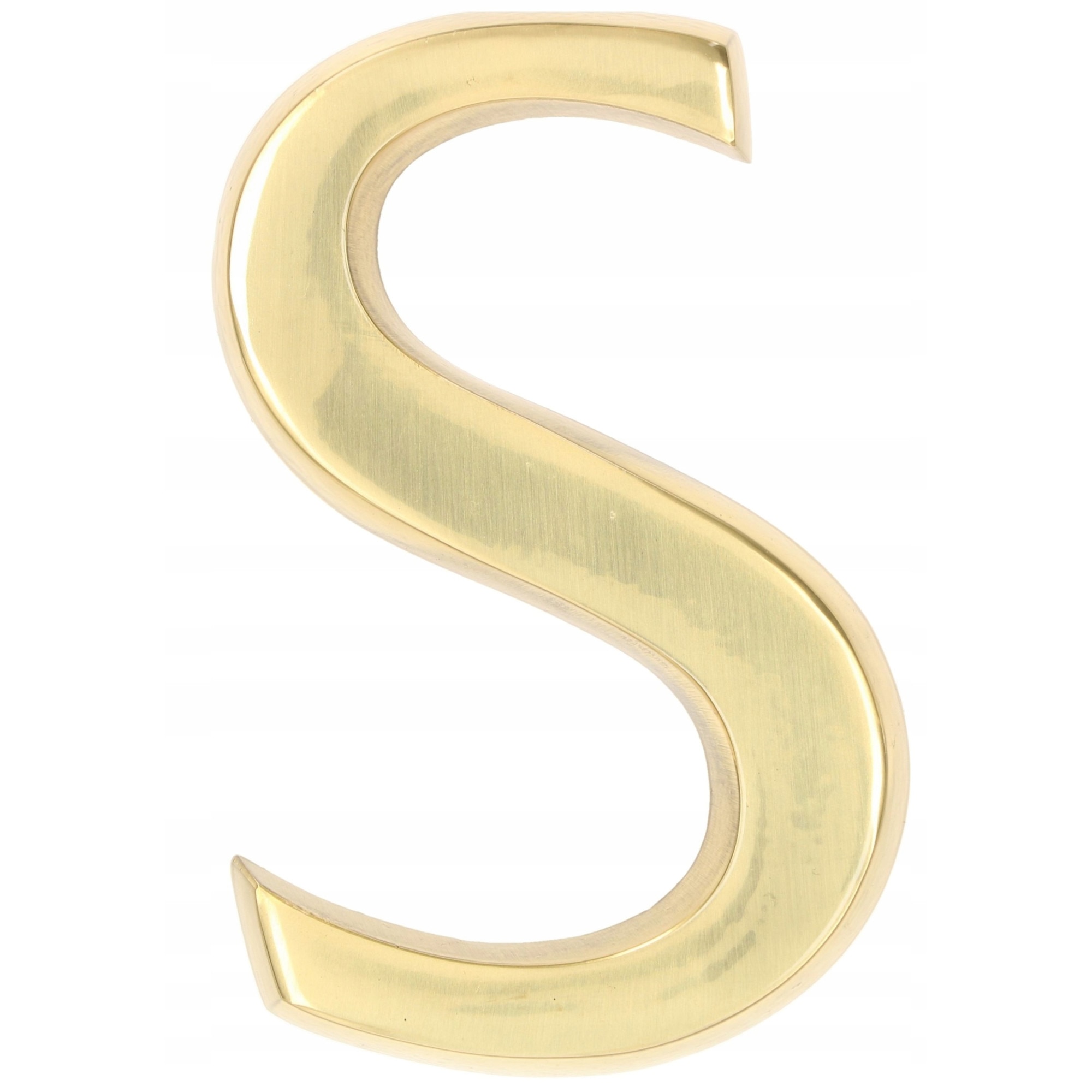Litera S, Kotarbau, Alama, 10 cm, Auriu - eMAG.ro