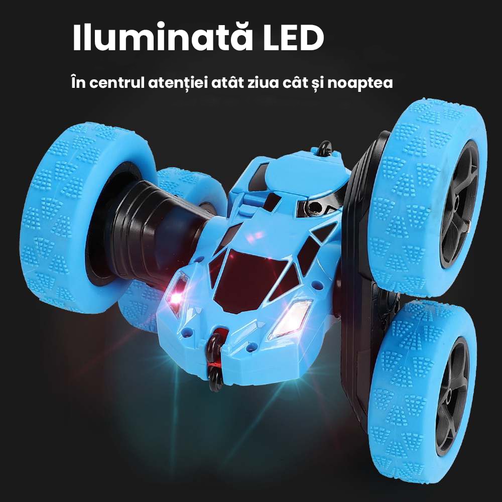 Masina cu telecomanda RC pentru copii, cascadorie, de drift cu rotire ...