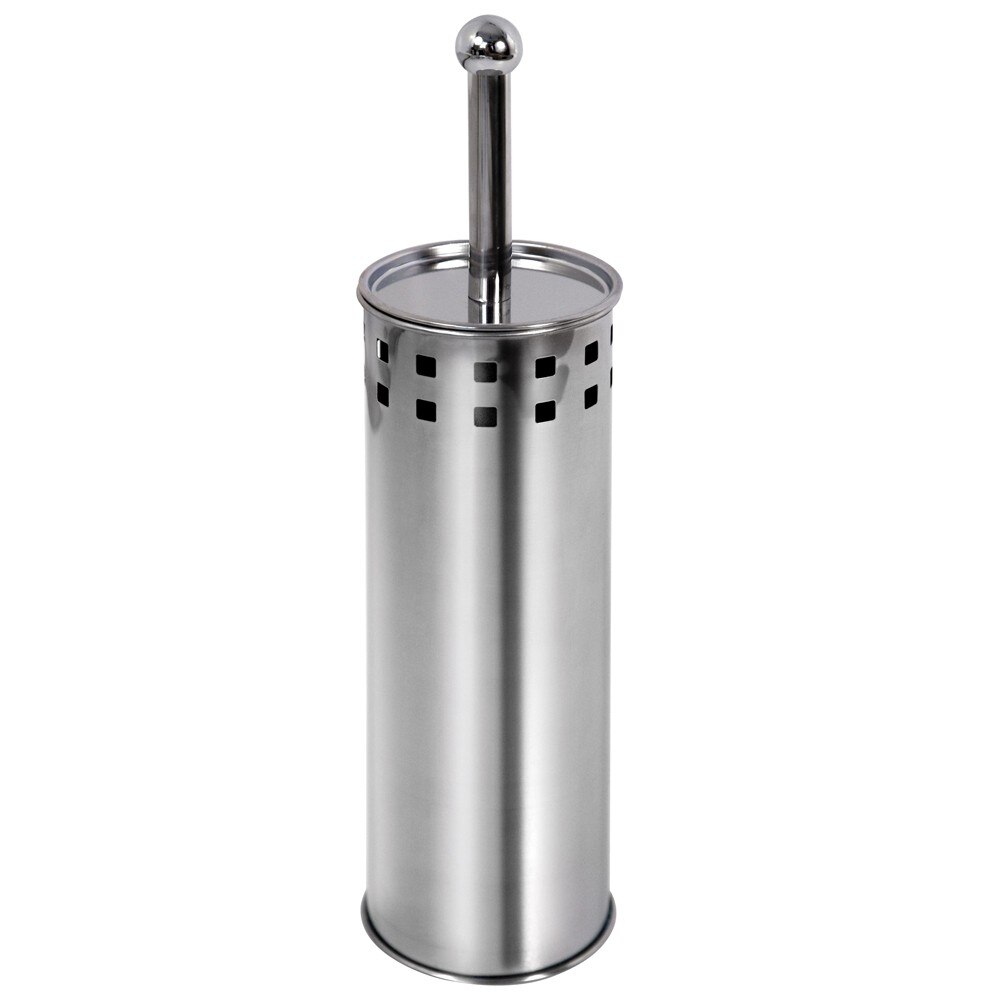 Perie WC IS1133, Inox, 38.5 x 9.6 x 9.6 cm, Argintiu - eMAG.ro