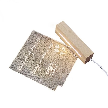 Tabla de notite luminoasa de scris si desenat, baza de lampa cu LED-uri ...