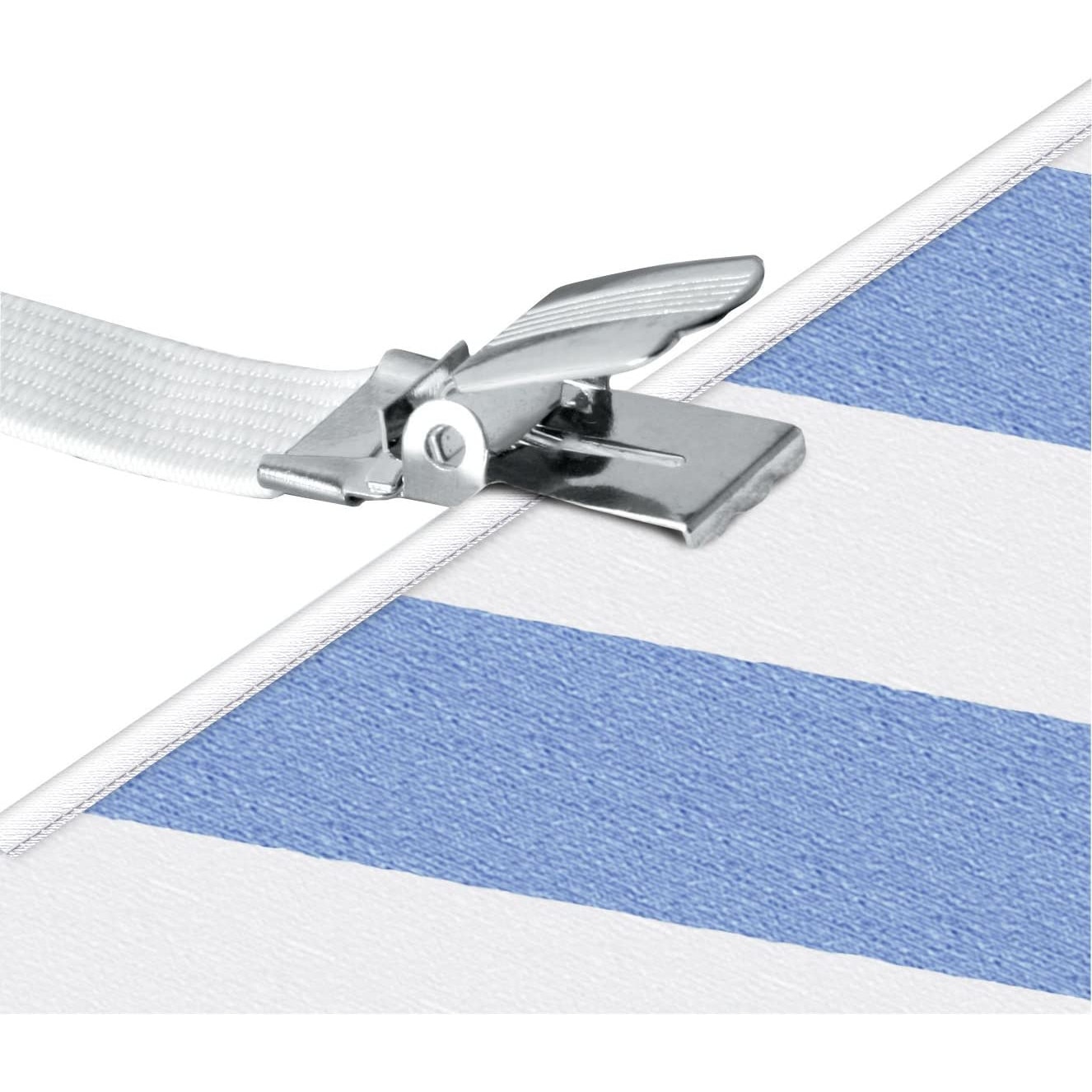 Set 2 curele elastice pentru fixare cearceaf/husa masa de calcat, cleme ...