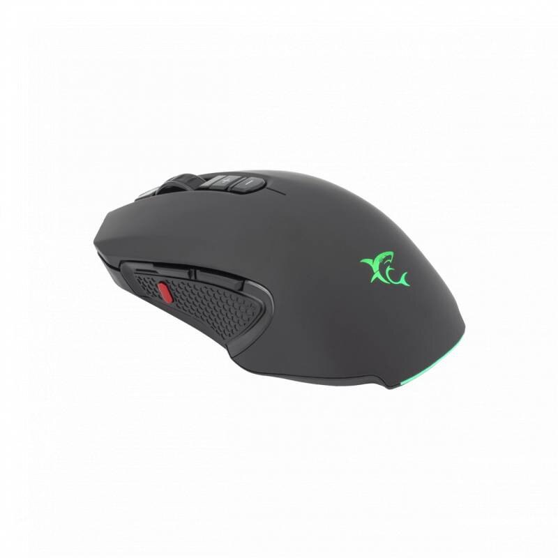 Mouse gaming, White Shark, Griflet, cu fir, 8 butoane, 6400 DPI ...