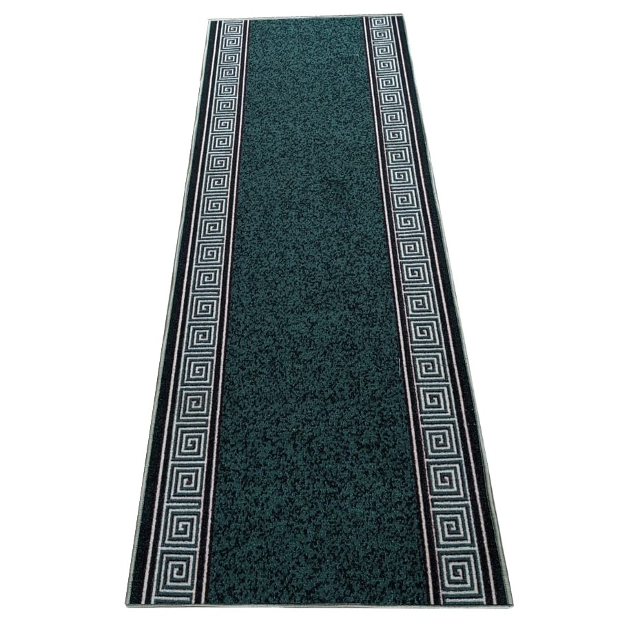 Traversa Rafina, Verde, Suport Cauciuc, 80 x 400 cm - eMAG.ro