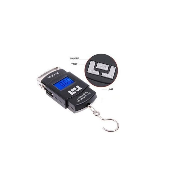 Kézi elektronikus mérleg, WeiHeng, WH-A08, 50kg-ig - eMAG.hu